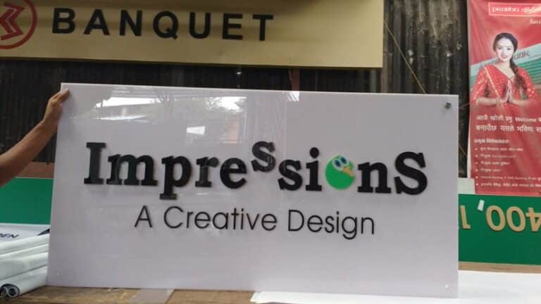 Acrylic Sign Board Maker in Kathmandu Nepal - Inquiry Media